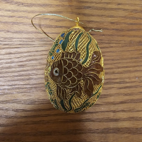 designer Original | Accents | Cloisonne Enamelled Fish Egg Mesh | Poshmark
